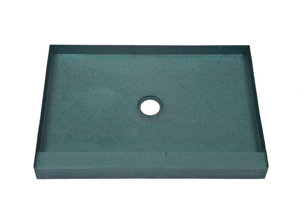 48" x 60" Tile-Basin (Center Drain) Shower Base for Tile | KBRS